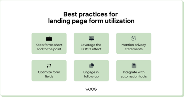 20 landing page form examples and how to use them | Voog website builder